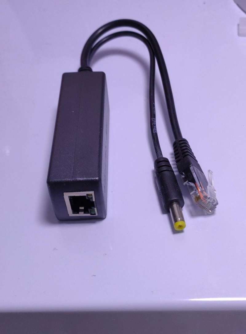 Jual Kabel Poe Splitter Spliter Cctv 48v 12v 1a-2a Router Wifi Di ...