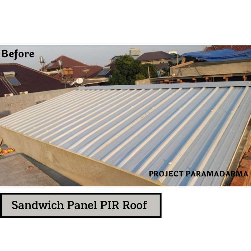 Jual Sandwich Panel Pir Roof/atap Color Standar Di Seller Serba Atap ...