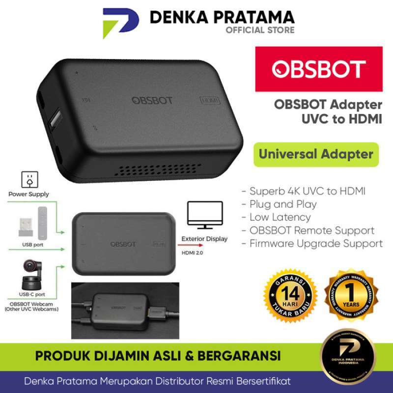 Jual OBSBOT UVC to HDMI Adapter di Seller Denka Official Store - Mangga ...