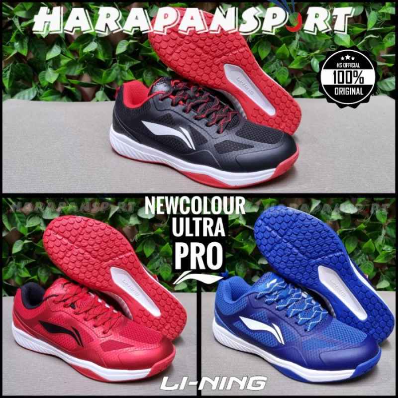 Jual Sepatu Badminton Lining Ultra Pro New Colour Original 100% Di ...