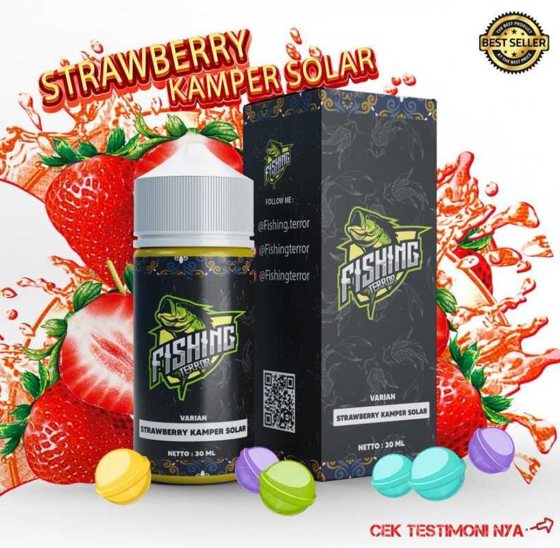 Promo Essen Mancing Premium Strawberry Kamper Solar 30 Ml Galatama ...
