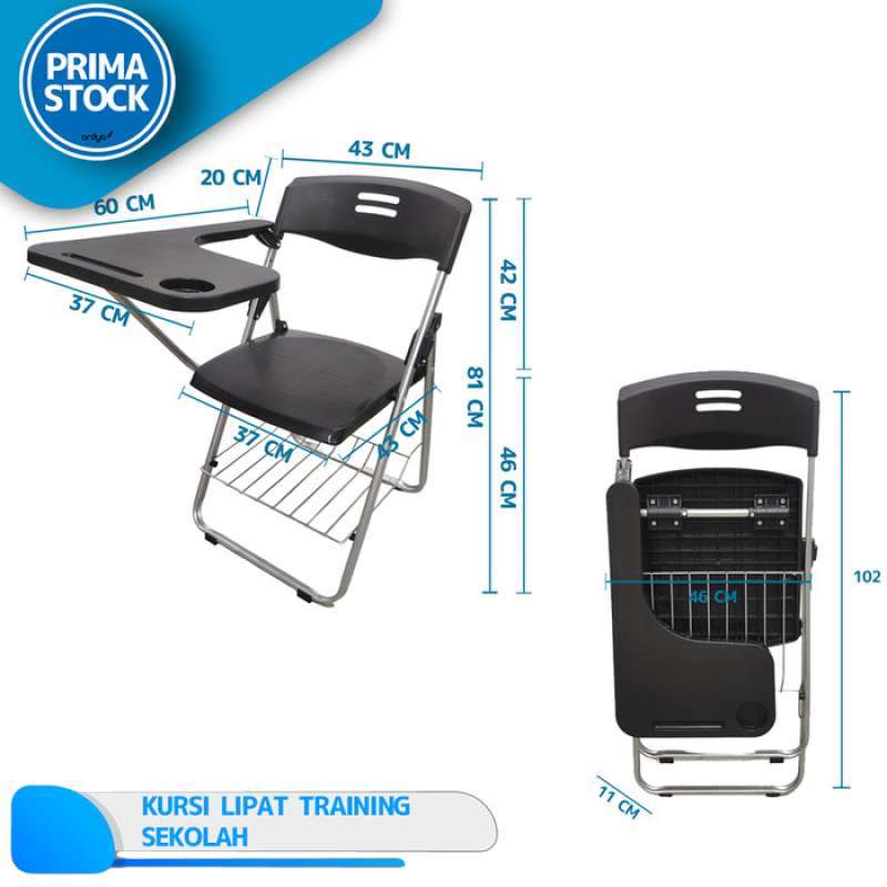 Promo Kursi Training Kuliah Sekolah Kelas Seminar Les Plastik Lipat ...