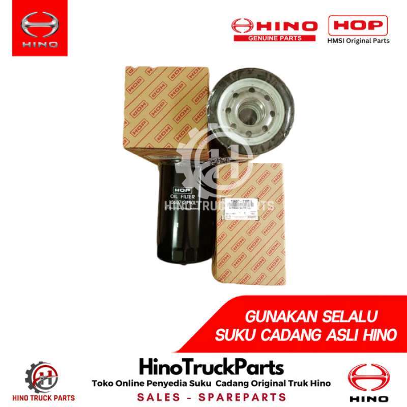 Promo Filter Oli Hino Lohan Hino Ranger FM FL FG SG8J 15607-2190L asli ...