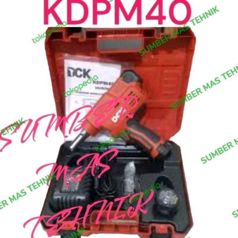 Promo CORDLESS RIVET GUN ALAT KDPM40 PAKU CLAMP PAKAI BATERE DCK Diskon ...