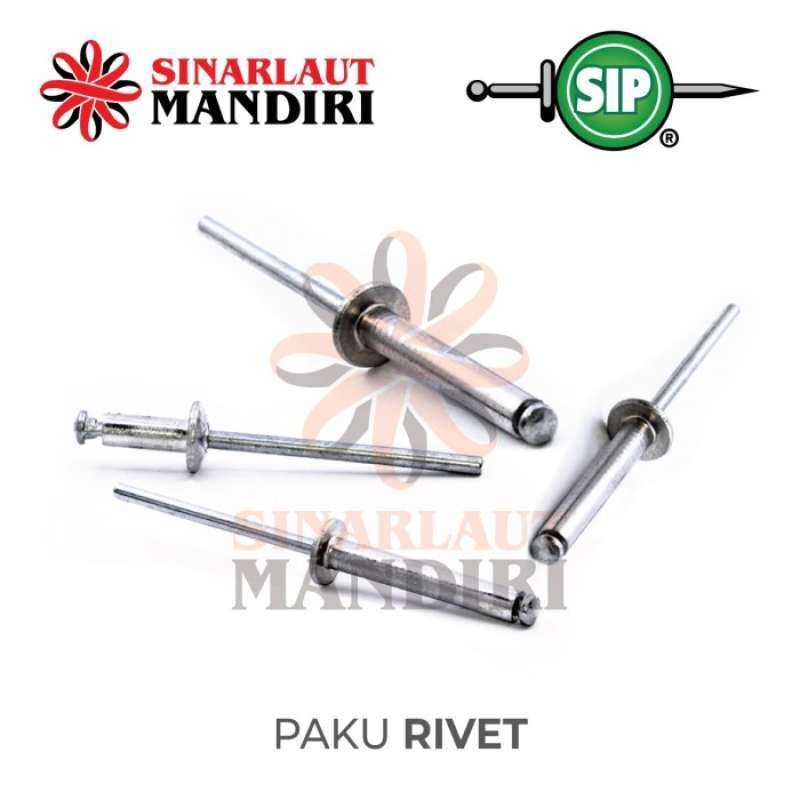 Promo Paku Rivet / Blind Rivet 675 Sip 4.8 X 19 Mm Diskon 33% Di Seller ...