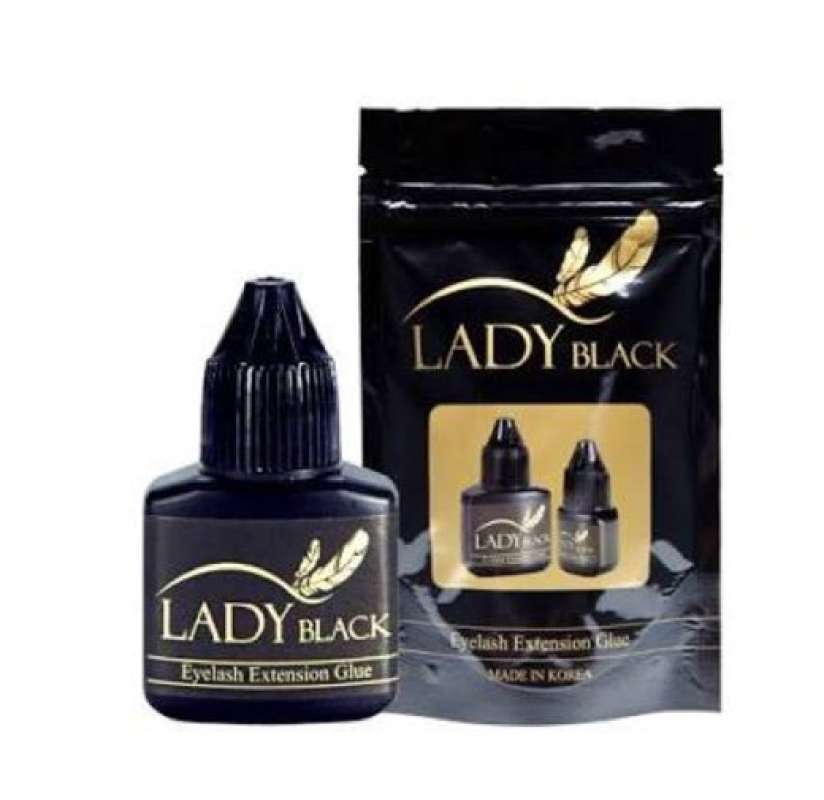 Promo Lady Black 10ml Made In Korea Lem Eyelash Extension Diskon 23% Di ...