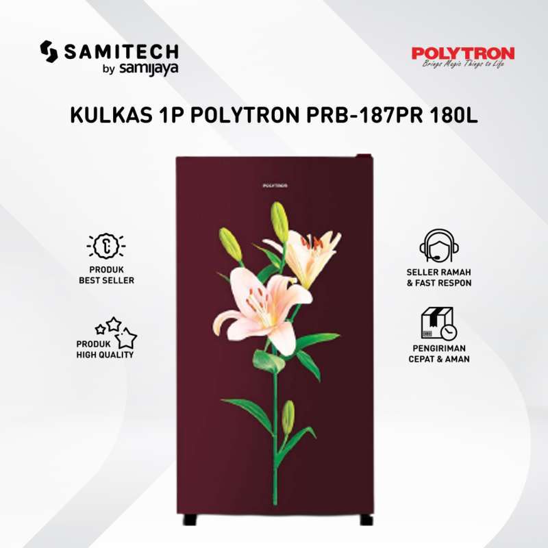 Jual Kulkas Polytron 1 Pintu Warna Putih Original, Murah & Diskon April ...
