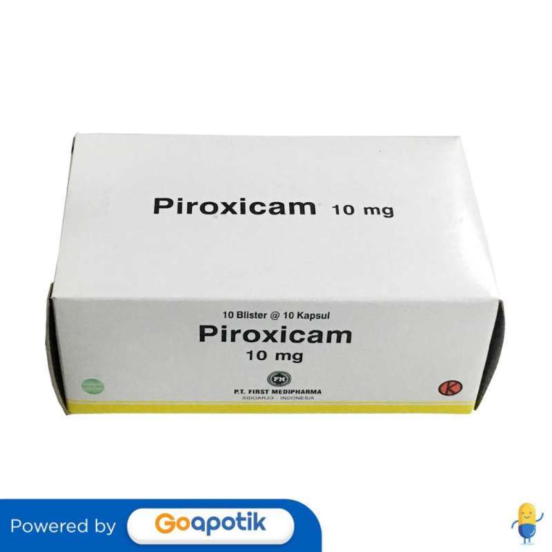 Jual PIROXICAM FIRST MEDIFARMA 10 MG BOX 100 KAPSUL di Seller Apotek ...