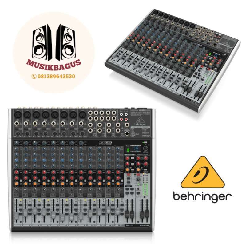 Promo BEHRINGER XENYX X2222USB / X-2222USB / X2222 USB MIXER AUDIO ...