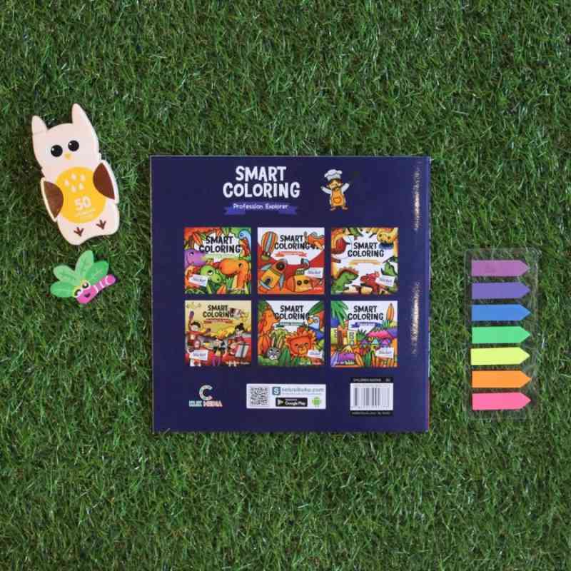 Promo BUKU ANAK : SMART COLORING : PROFESSION EXPLORER : BUKU MEWARNAI ...