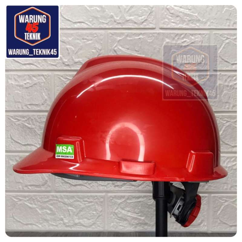 Promo HELM PROYEK SAFETY V GUARD MERK MSA SNI LOKAL SUSPENSI FASTRACK ...