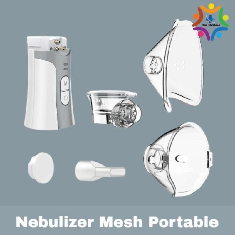 Promo Nb06 Portable Mesh Nebulizer Alat Uap Asma Inhaler Inhalasi ...