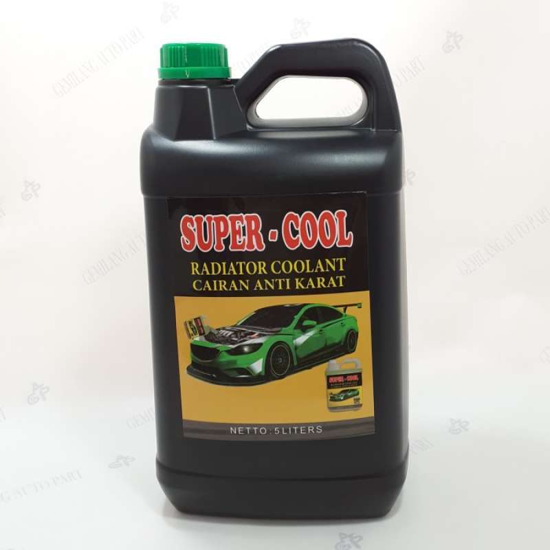 Promo Air Radiator Hijau&Merah SUPER COOL Cairan Anti Karat 5L Diskon ...