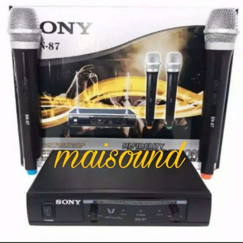 Promo MIC WIRELESS SONY SN87 HANDHELD SONY SN 87 PEGANG Diskon 23% di ...