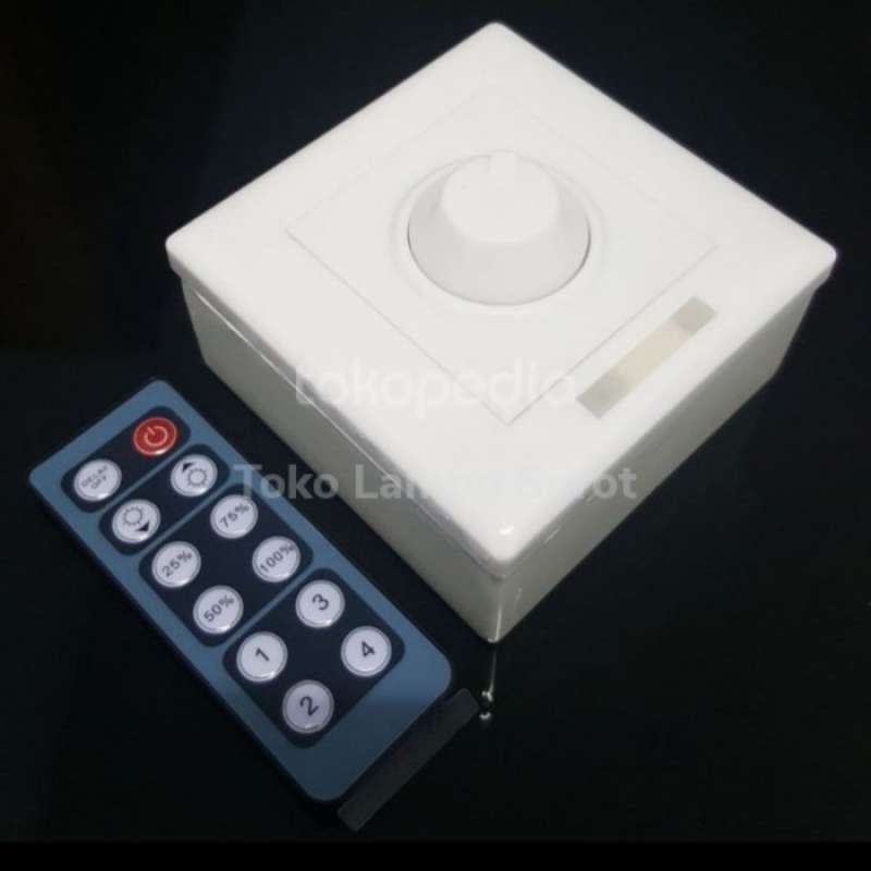 Promo Saklar Dimmer Lampu Led 12 Volt 24 Volt Dimmer Lampu 12v 24v ...