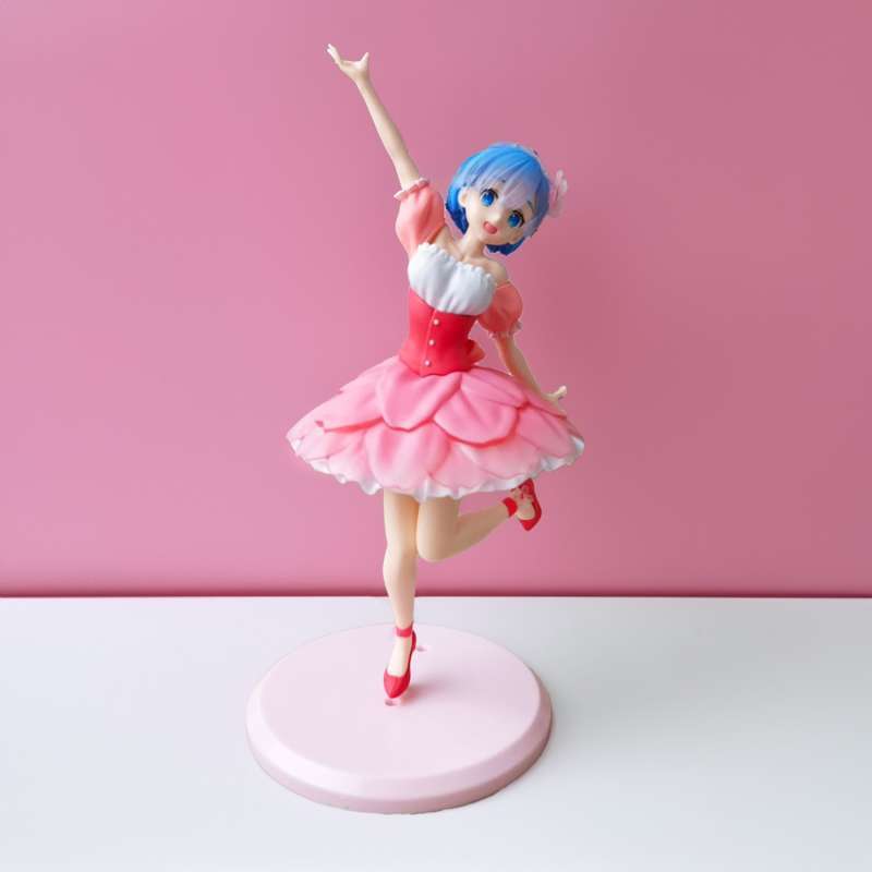 Jual Action Figure Zero Kara Rem Gaun Biru Dan Pink Di Seller Bungkus ...