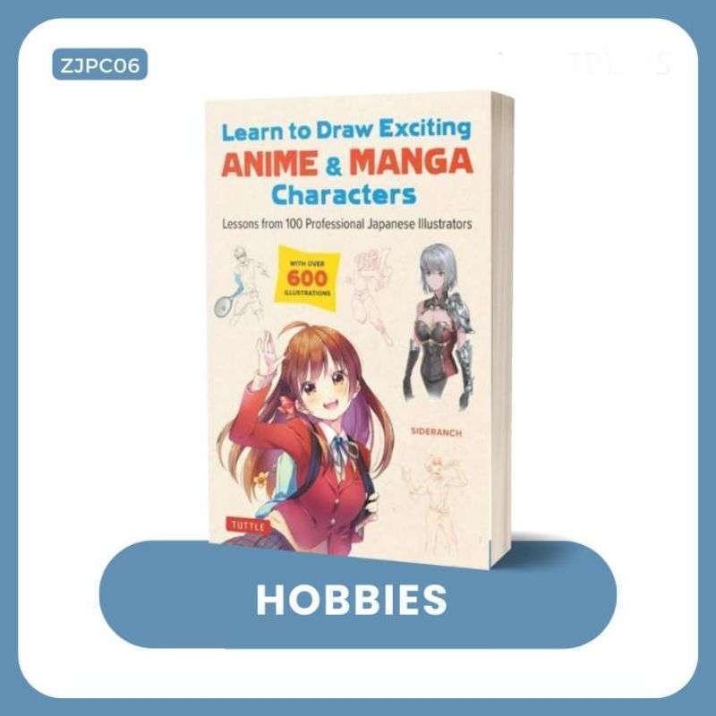 Jual Learn to Draw Exciting Anime & Manga Characters - 9784805317167 di ...