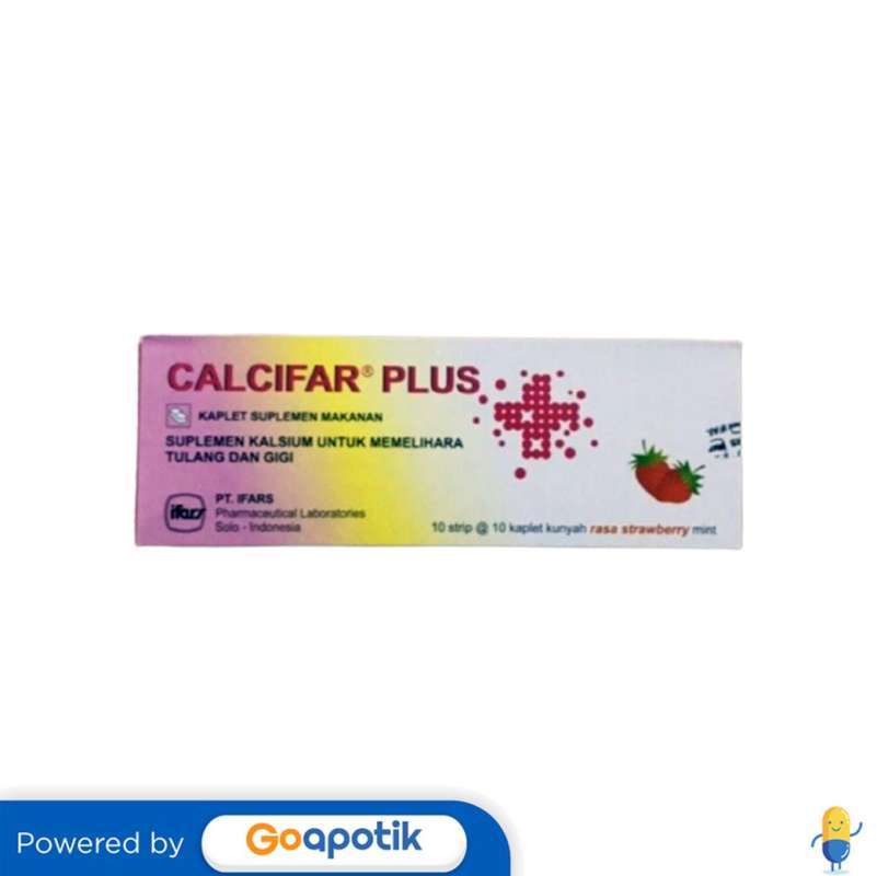 Jual Calcifar Plus Box 100 Kaplet Di Seller Apotek Donerdi - Semanan ...
