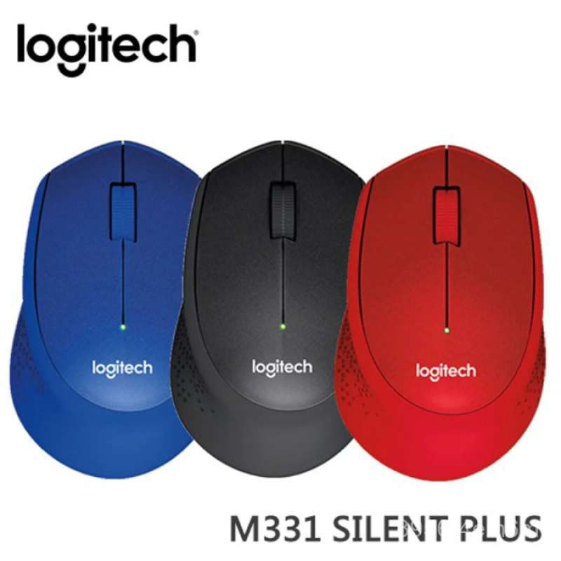 Jual Logitech Wireless Optical Mouse M331 Silent + di Seller Wellmart ...