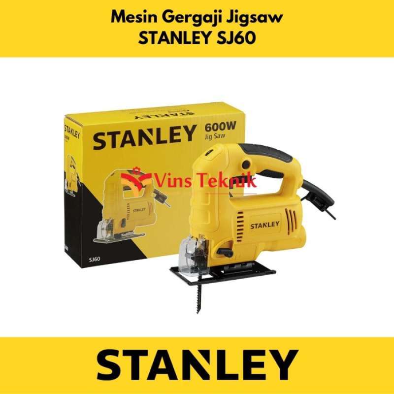 Promo Mesin gergaji jigsaw jig saw SJ60 STANLEY SJ 60 600watt Diskon 23% di Seller CV. Kenesi ...