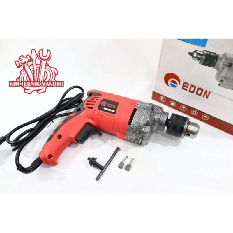 Promo EDON ED-2 1354 ELECTRIC DRILL MESIN BOR BESI KAYU VARIABLE SPEED 13MM Diskon 23% di Seller ...