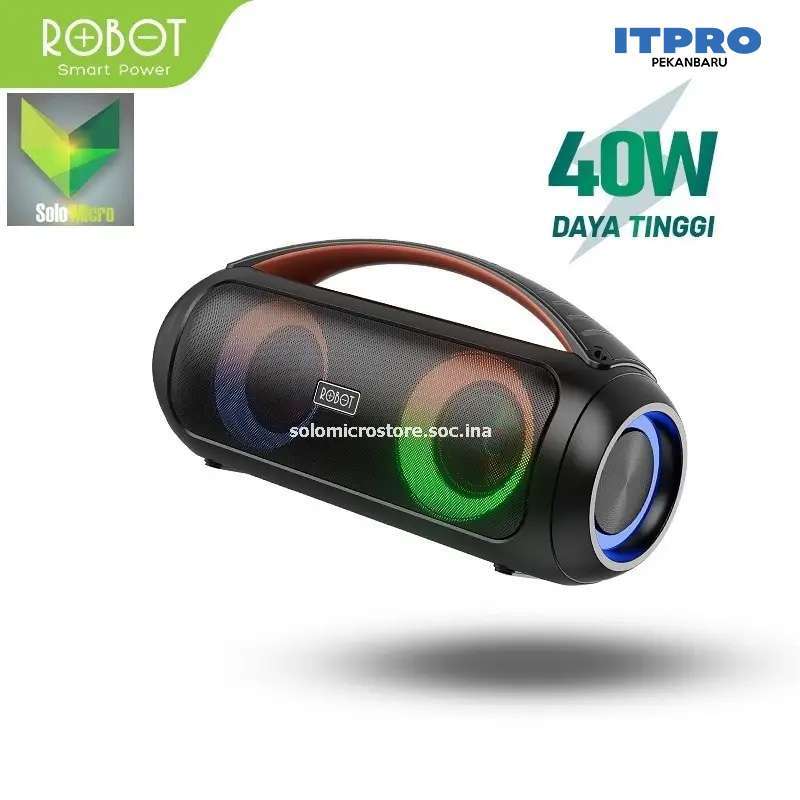 Promo SPEAKER KARAOKE BT ROBOT RB 600 MIC RGB LIGHT Diskon 11% di ...