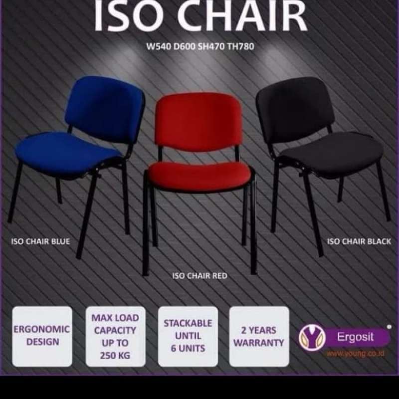 Promo Kursi Hadap/kursi Susun/kursi Stacking Diskon 23% Di Seller ...