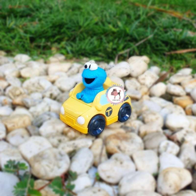 Jual Sesame Street Twist & Pop Wheelies - Cookie Monster Di Seller ...