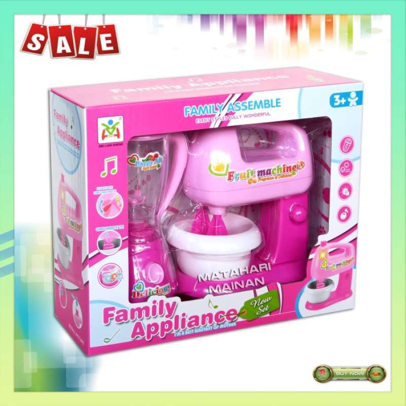 Promo Mainan Anak Family Appliance Blender & Mixer Ls8250 Diskon 23% di Seller Prasywa Shop ...