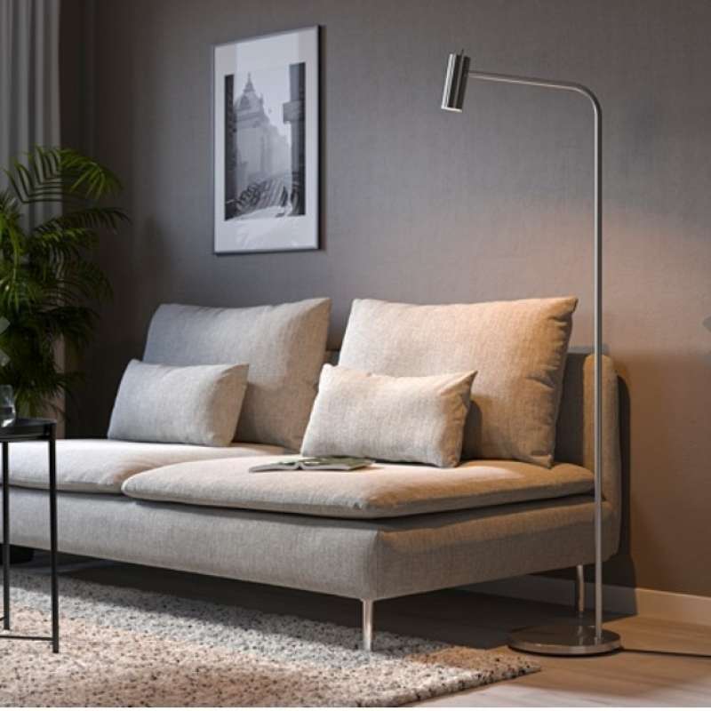 Promo Lampu Lantai Standing Besi Lapis Nikel Kuat Tinggi 145cm Original ...