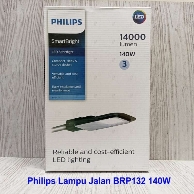 Promo Philips BRP132 LED140 140W 220-240V DM GM Lampu Jalan Diskon 23% ...