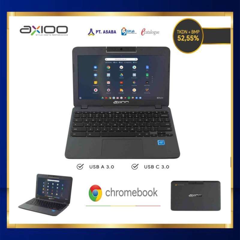 Promo Axioo Chromebook Intel N4020 Cdm Laptop Sekolah Ram 4gb Screen 11 ...