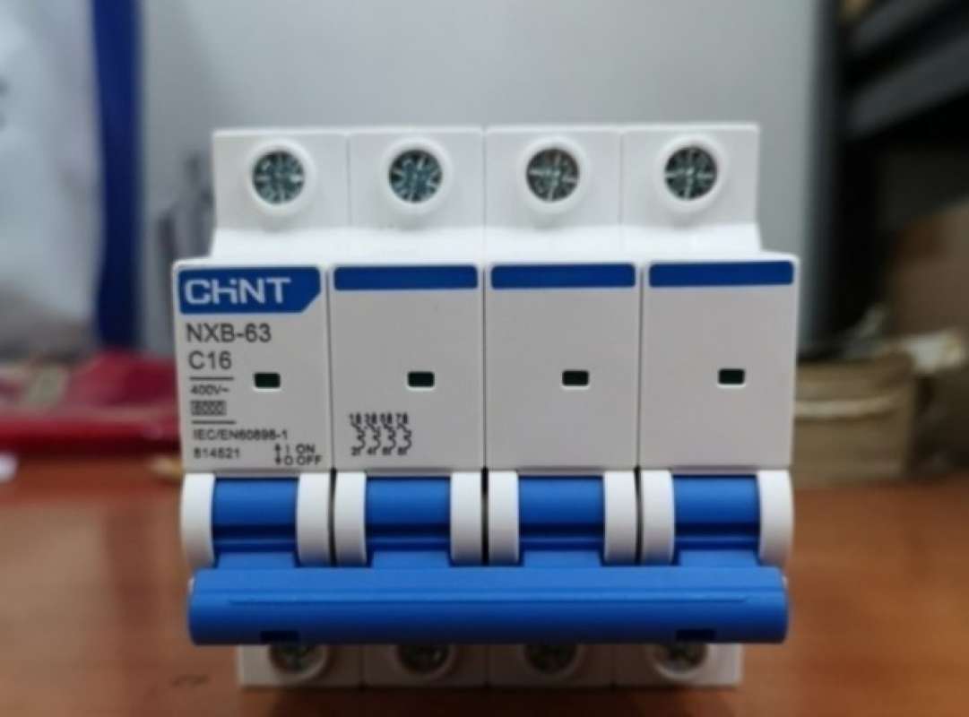 Promo MCB CHINT NXB-63 4P / 4POLE 25A 6kA CHINT Diskon 23% di Seller CV Poison Serdatu ...