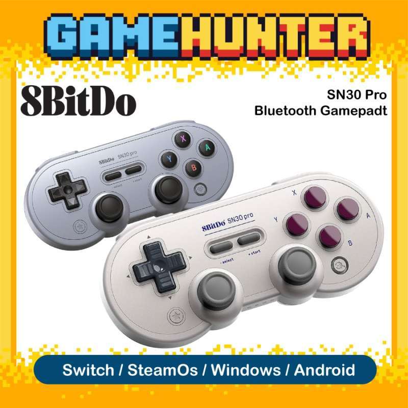 Jual 8BitDo SN30 Pro Bluetooth Gamepad for Switch / Windows / Android ...