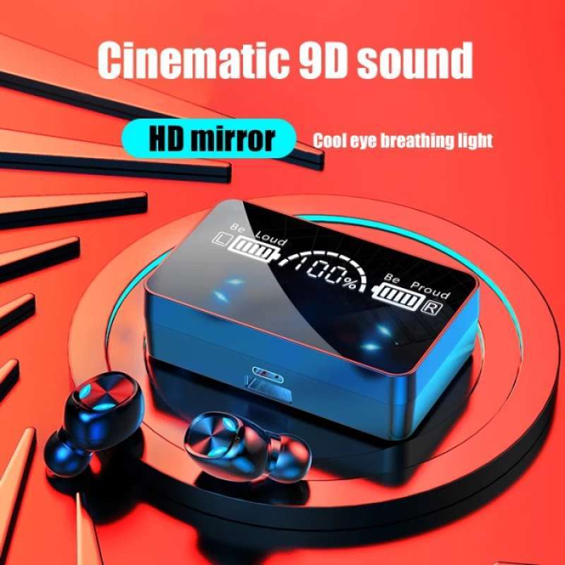 Promo X Tws Bluetooth Headset Hifi Sound Sport Wireless Earphone Type C Usb