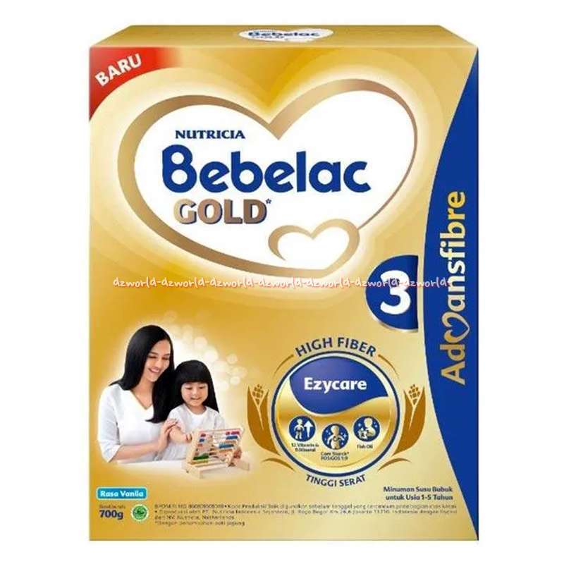 Jual Nutricia Bebelac Gold 3 Advansibre 700gr Rasa Vanila Madu Ezycare ...