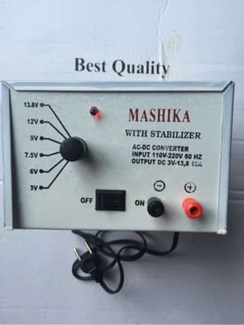 Promo ADAPTOR 10 Amper 220V AC power adaptor to DC multi voltage DC ...