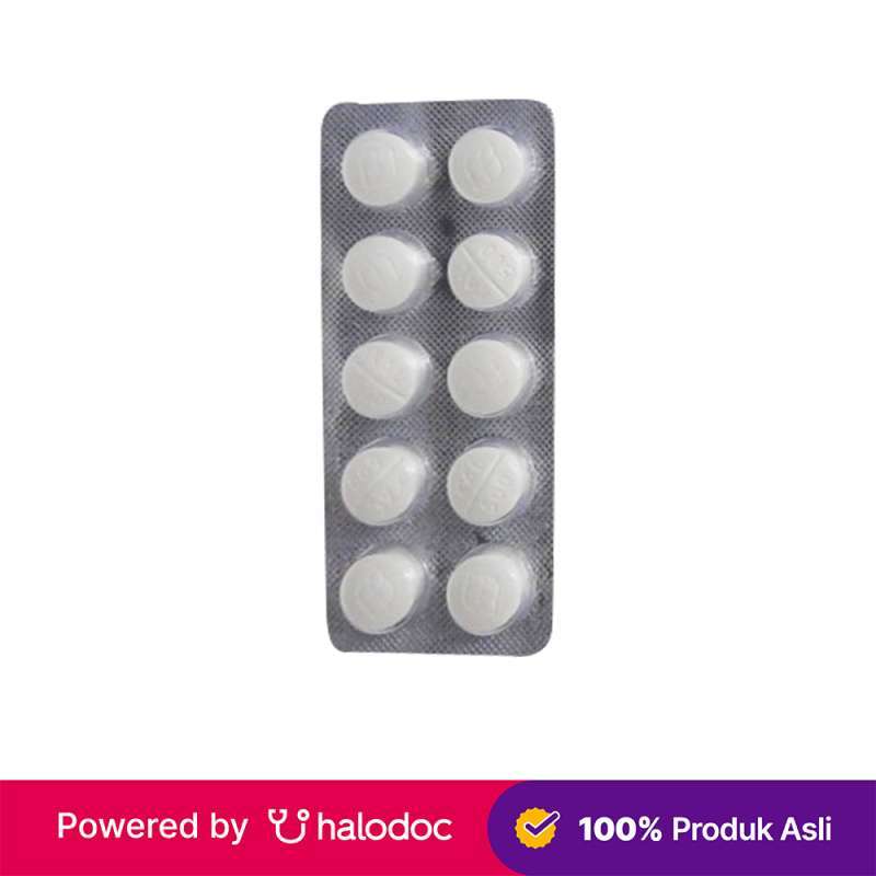 Jual Calcium Lactate 500 mg 10 Tablet di Seller Apotek Halomedika ...