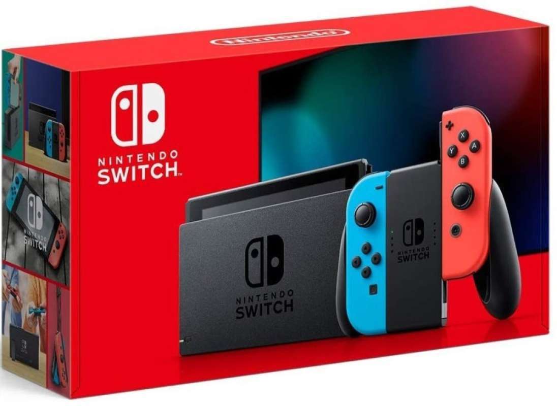 Promo Console Nintendo Switch V2 Full Game 128gb/256gb/512gb - Grey ...
