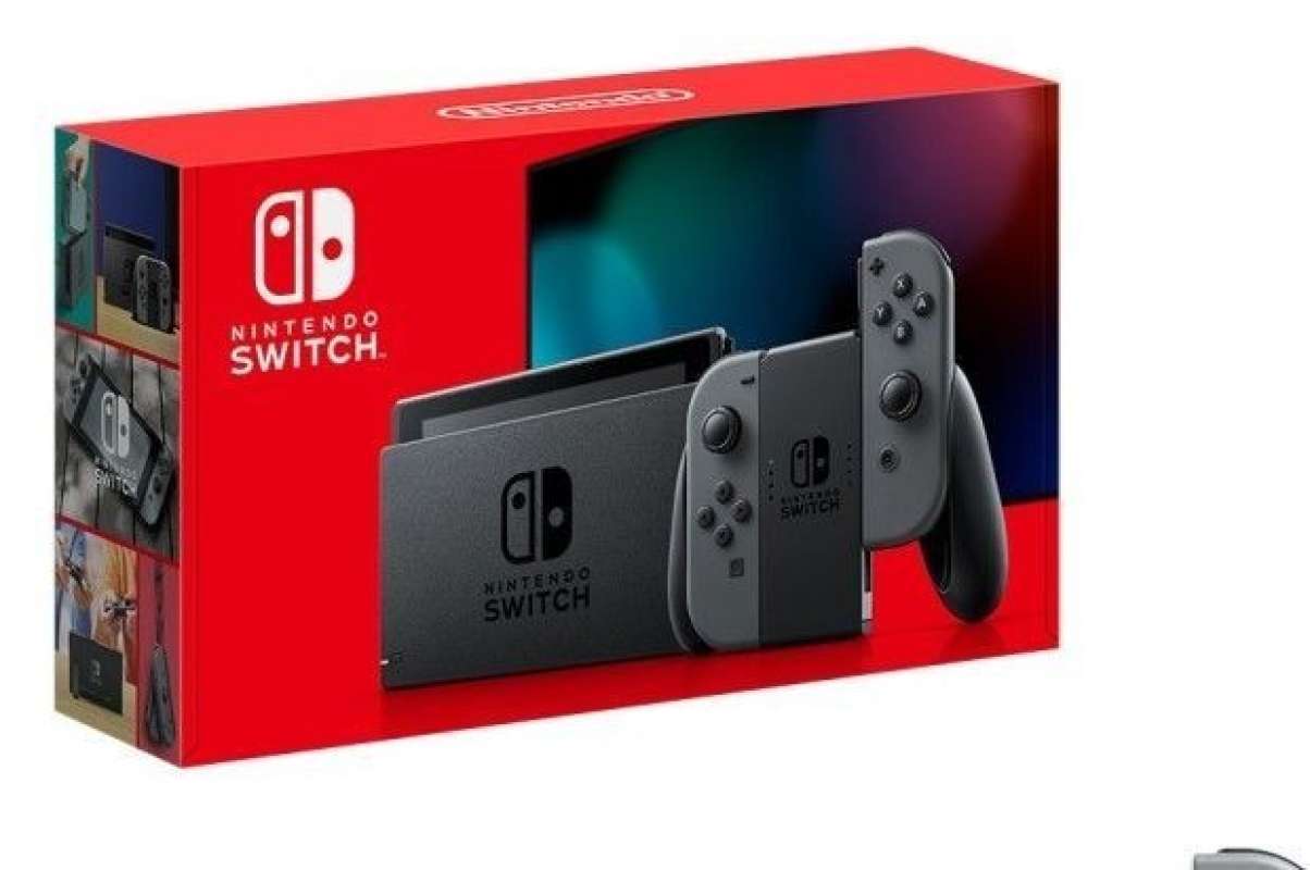 Promo Console Nintendo Switch V2 Full Game 128gb/256gb/512gb - Grey ...