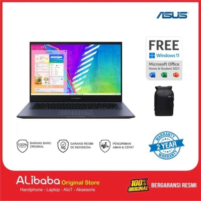 Jual Asus TP1400KA HD423 N4500/8GB/256GB/14 Touch/W11 VivoBook Go Flip ...