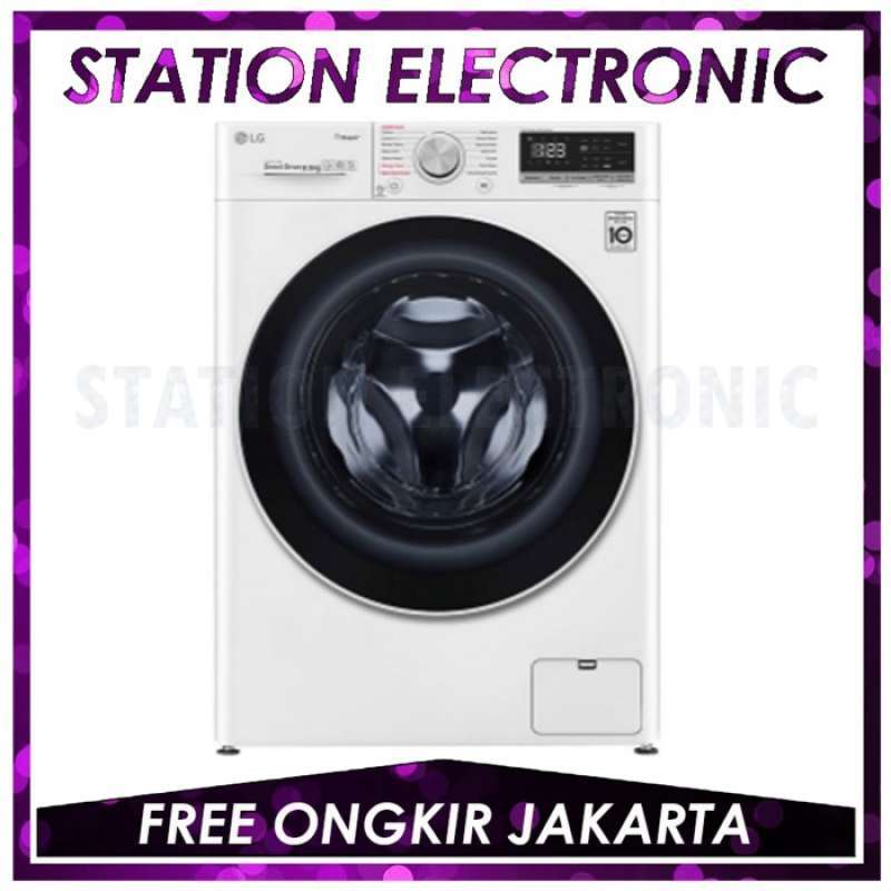 Promo LG FV1285S3WS Mesin Cuci LG 8.5kg, Front Loading AI DD dengan ... Promo LG FV1285S3WS Mesin Cuci LG 8.5kg, Front Loading AI DD dengan ...