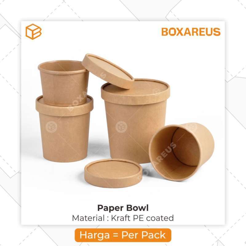 Jual Paper Cup Ice Cream Kertas Original Murah - Harga Diskon Maret ...