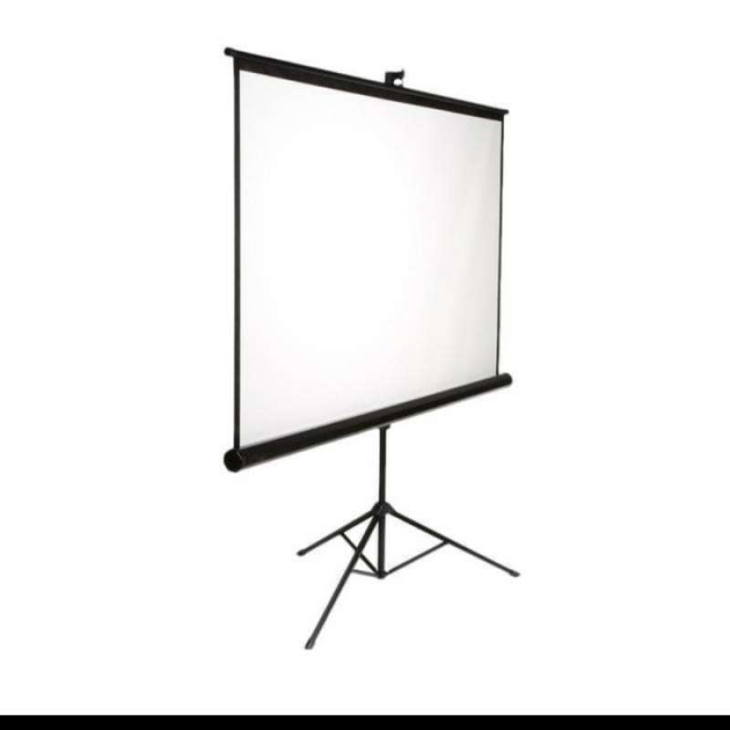 Promo Screen tripod layar proyektor kaki ukuran 178cm x 178cm Diskon 33 ...