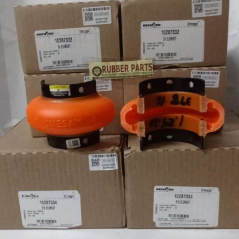 Promo REX OMEGA 2 RUBBER ELASTOMERIC COUPLING ELEMENT REXNORD OMEGA E2 ...