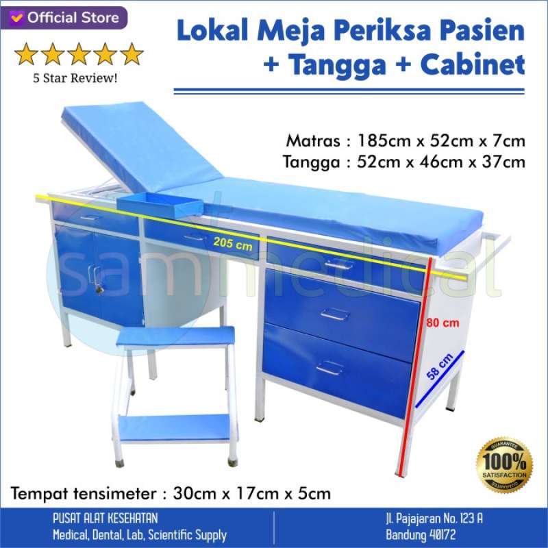 Meja Periksa Pasien Gratis Ongkir 🔥 Harga Murah Mei 2026