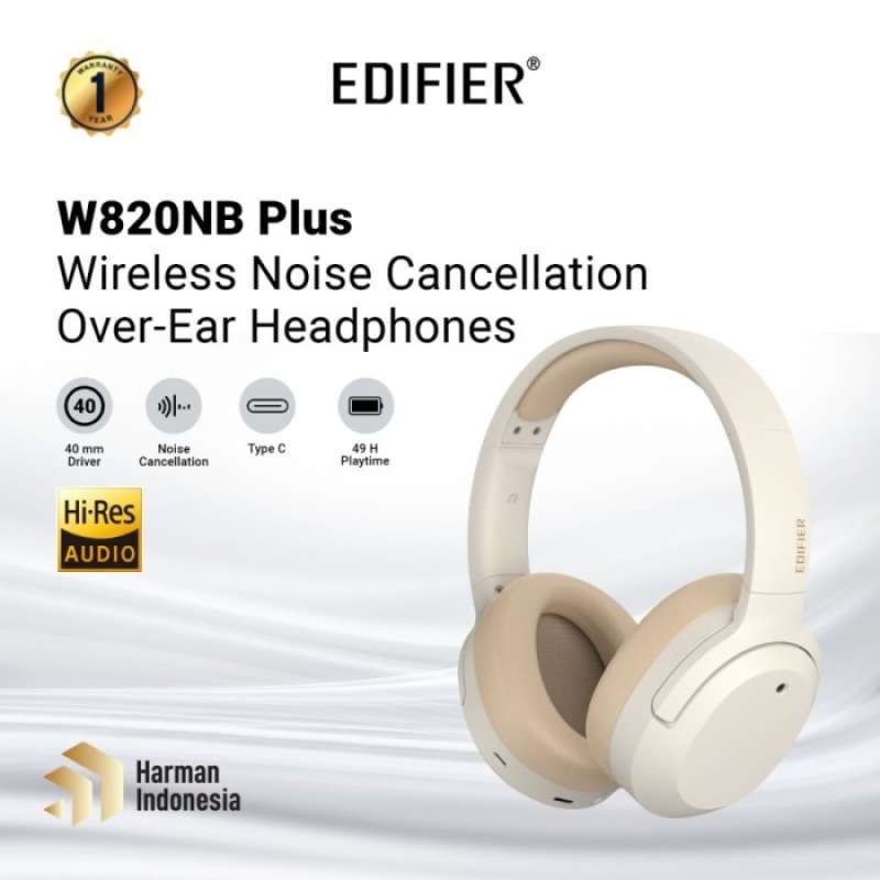 Jual Edifier W820NB Plus - Wireless Noise Cancellation Over-Ear ...