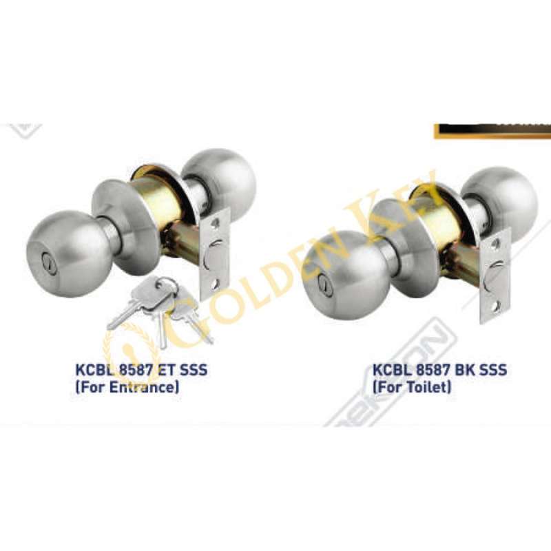 Promo Kunci Bulat Pintu Dekson KCBL DL8587 ET SSS Handle Knob Lockset ...
