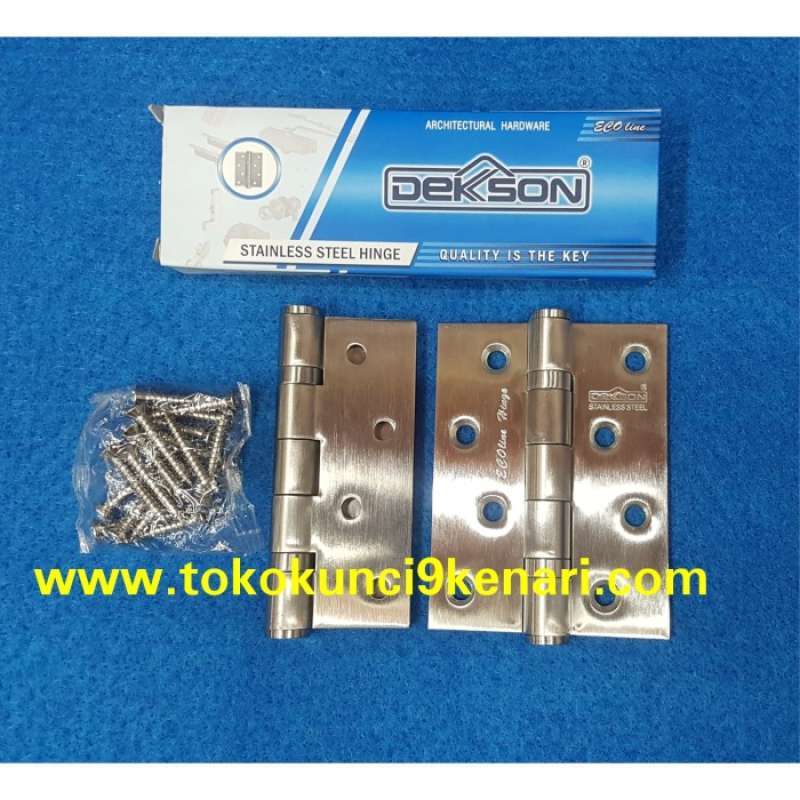 Promo Engsel Dekson Ecoline 4inch 3mm | 4x3x3mm 2bb Sss Hinge Dekson ...