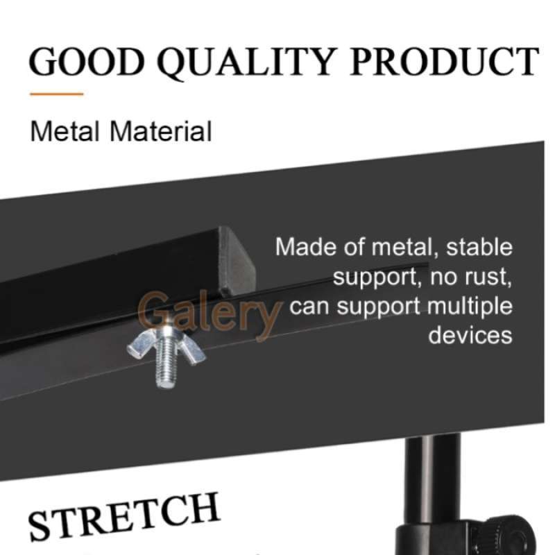 Promo Tripod Standing Lighting Parled Bahan Besi Kuat Kokoh Tinggi 4mtr ...